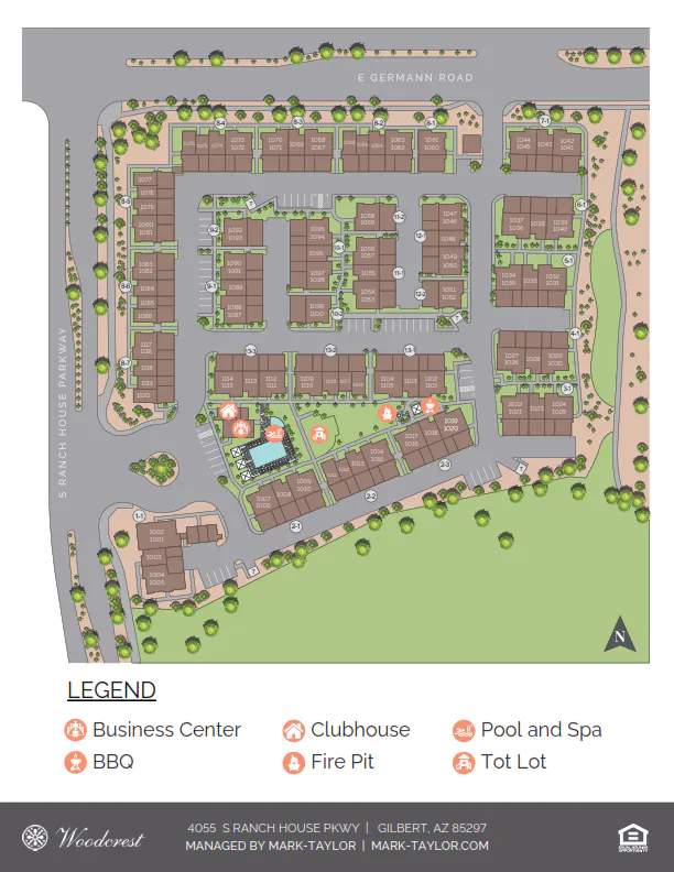 Power Ranch Gilbert Map